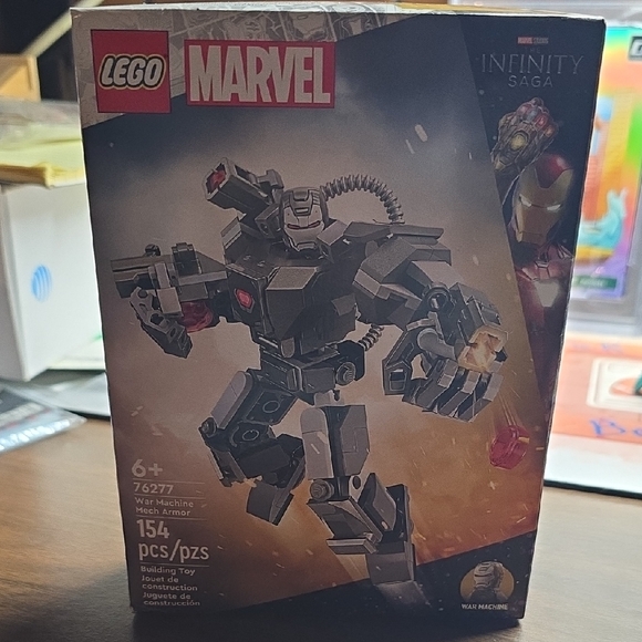 Lego | Toys | Lego Marvel War Machine Mech Armor Black And Silver ...